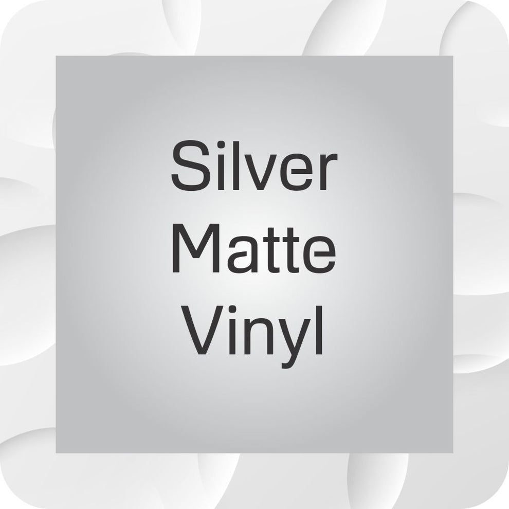 Square Stickers - Matte silver – Simply Stickers